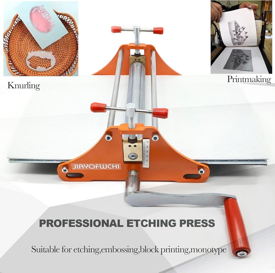 Printing Press,Basic Etching Machine, Letterpress Machine,All Metal ...