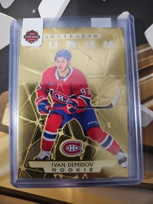 2025-26 ARTIFACTS IVAN DEMIDOV ROOKIE AURUM | eBay