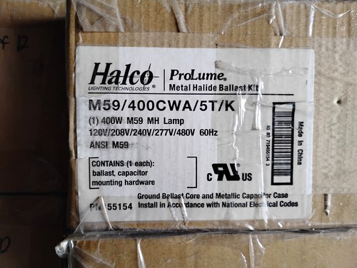 (1) Halco M59/400CWA/5T/K Prolume Ballast Kit 400W (10 Available) | eBay