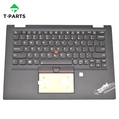 New For Lenovo ThinkPad X390 Yoga Palmrest Upper US Keyboard Bezel FP ...