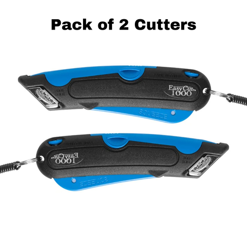 Easy Cut Safety Box Cutter Knife Easycut tool for work cutting 1000 ...