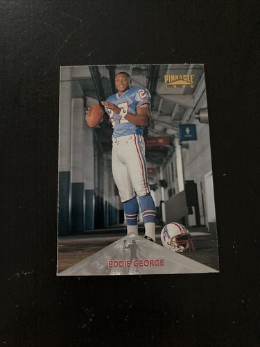 Eddie George PINNACLE ROOKIE CARD premium stock parallel NFL 1996 T12 ...