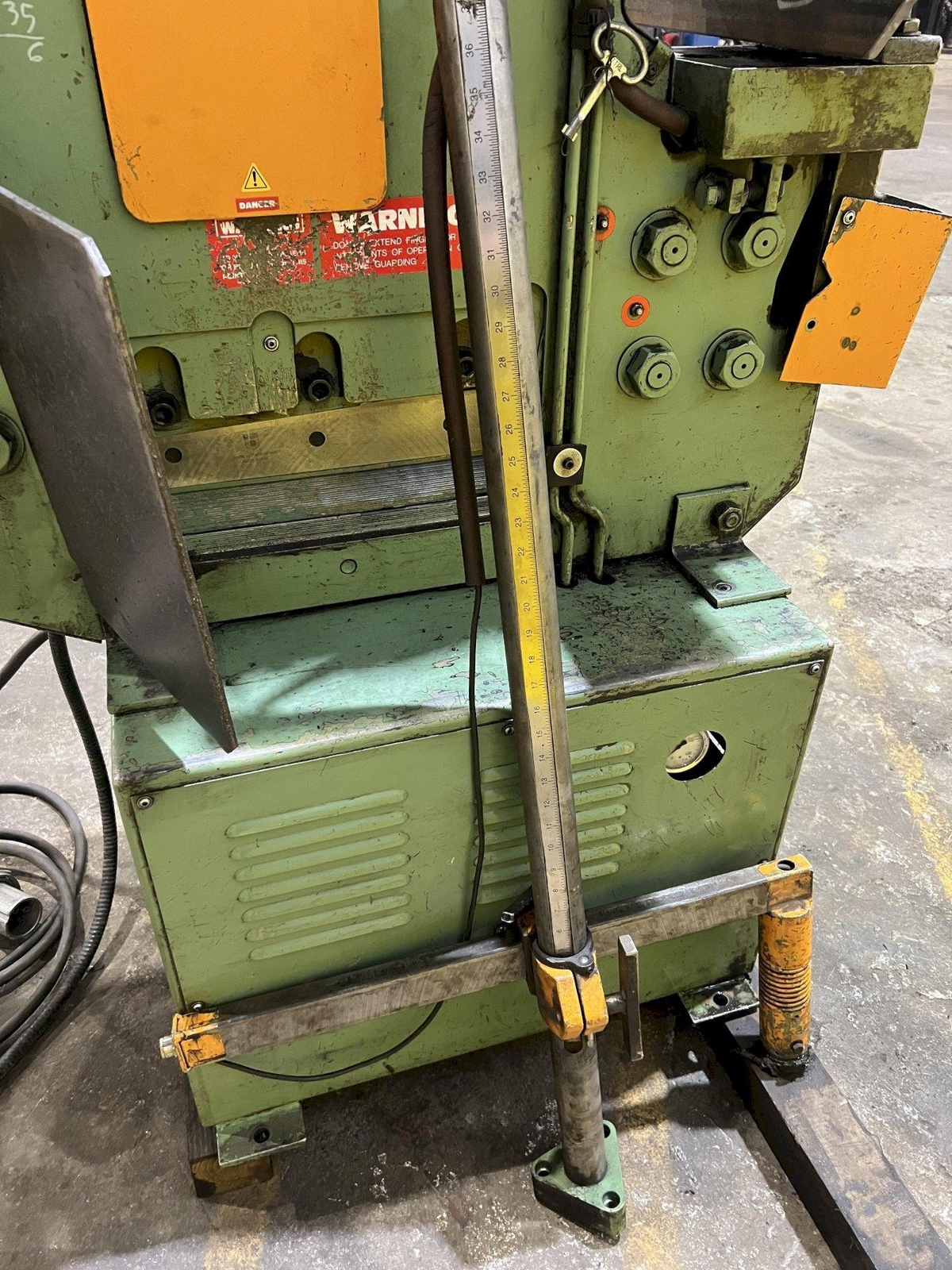 110 TON PEDDINGHAUS PEDDIWORKER MODEL #1050 HYDRAULIC IRONWORKER: STOCK ...