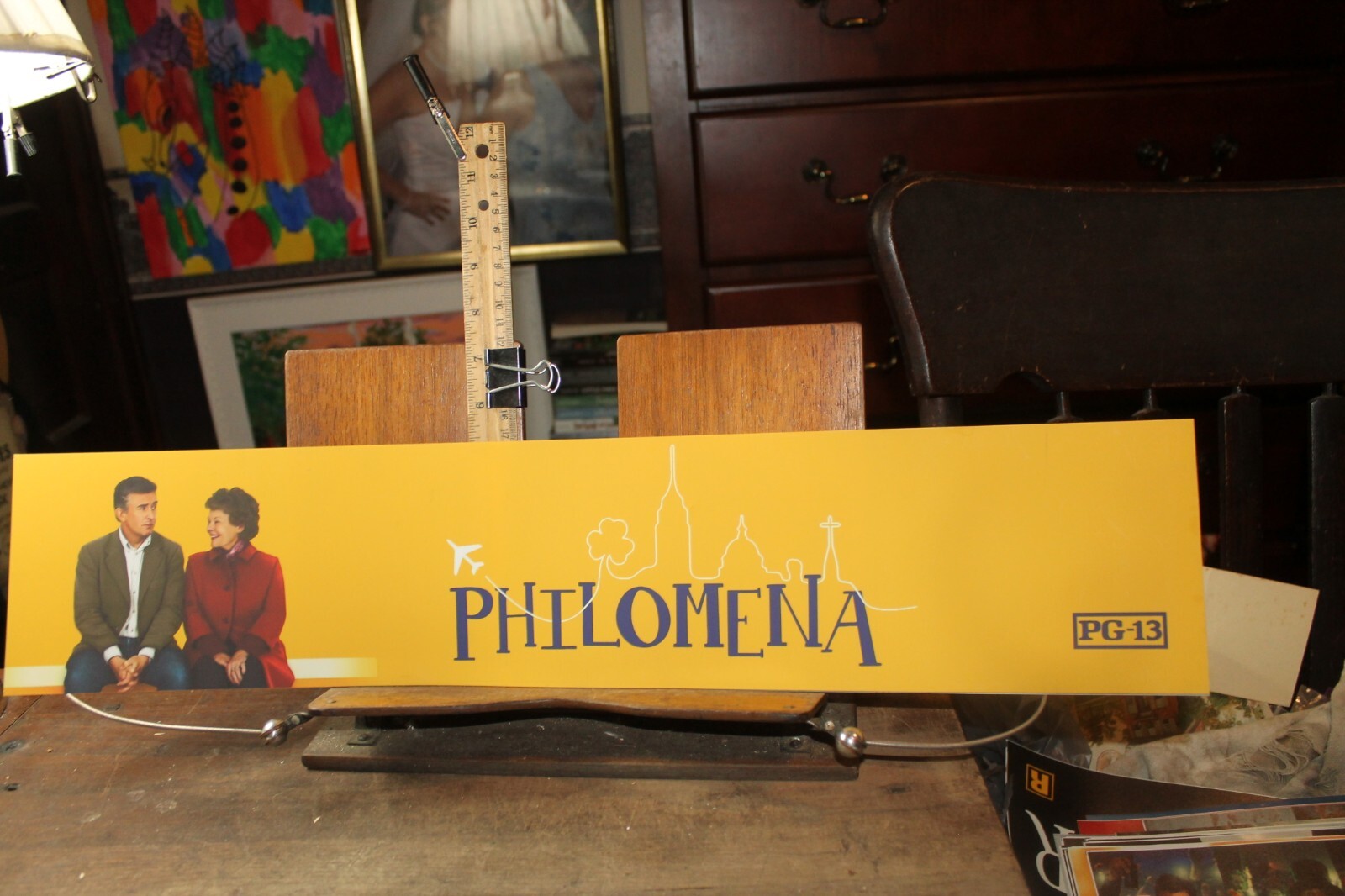 25" x 5" Movie Theater Header Mylar Poster Philomena | eBay