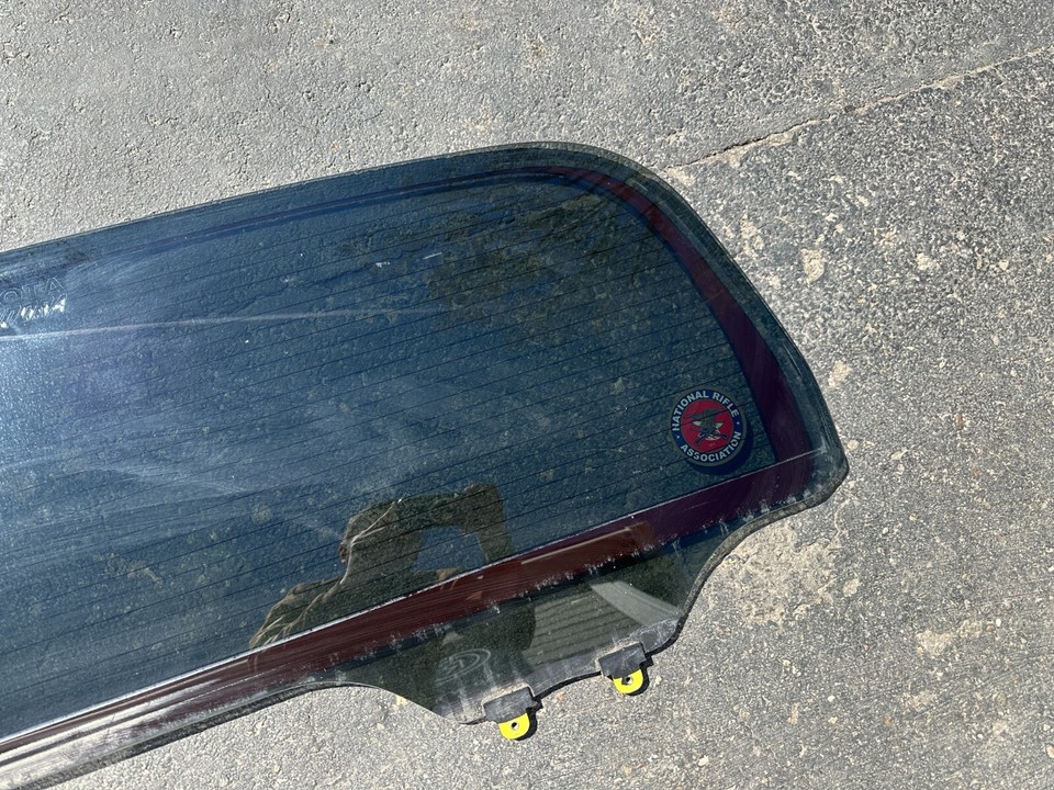 2000-2006 TOYOTA TUNDRA REAR WINDOW GLASS ASSEMBLY SLIDING HEATED BACK ...