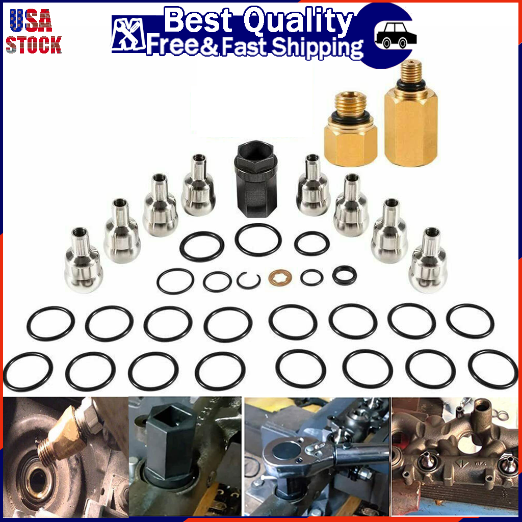 Ford Diesel IPR Valve Tool 6.0L Powerstroke - Air Test Fitting & Oil ...