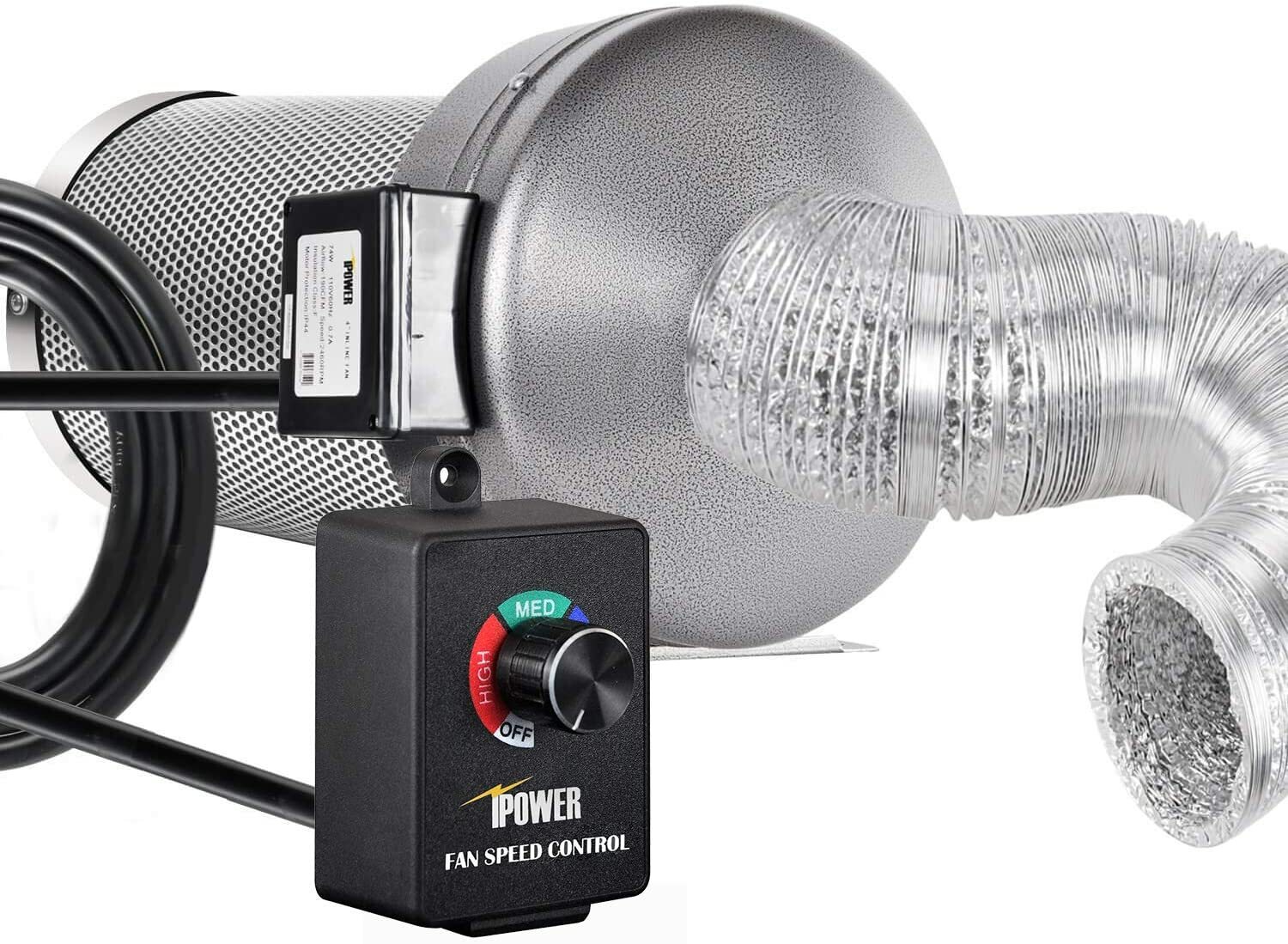 iPower GLFANXCONTROL 350W Fan Speed Control Adjuster - Black for sale ...