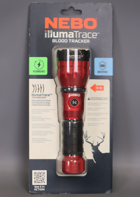 Nebo Illumatrace Blood Tracker, Rechargeable Flashlight | eBay