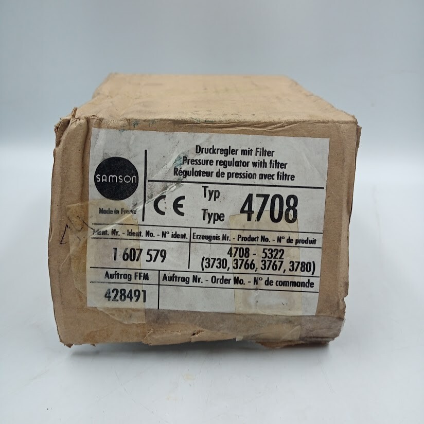 Regulador de Pressão Samson 4708-5322 12BAR 12KPA | eBay