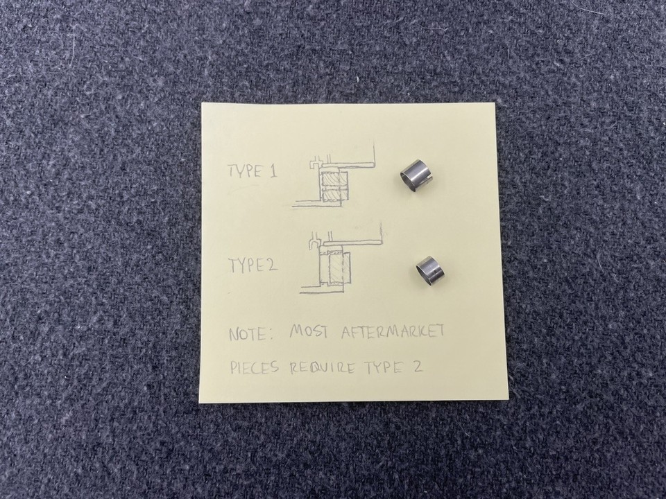 Nintendo DS Lite NDSL Original Hinge Mechanism & Ring Replacement Set ...