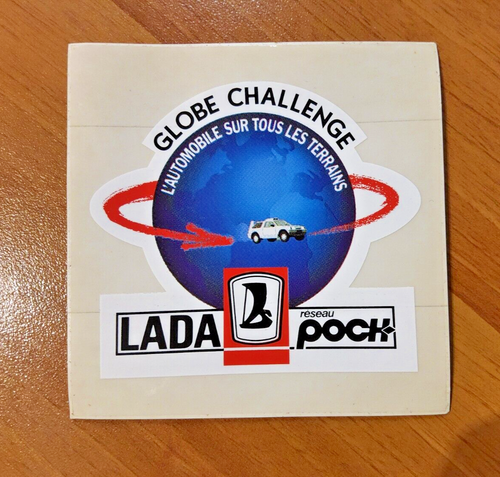 Autocollant sticker raid rallye LADA POCH 4x4 vintage sport team 1984 ...