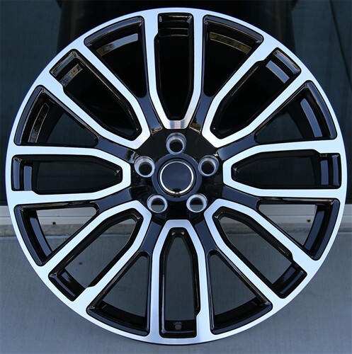 SET(4) 22" 22x9.5 5x120 WHEELS RIMS FIT RANGE ROVER SPORT HSE ...