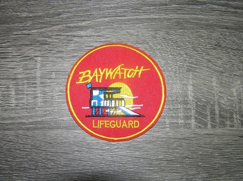 Baywatch Lifeguard TV Show Embroidered Iron On Patch 3.75" x 3.75" | eBay