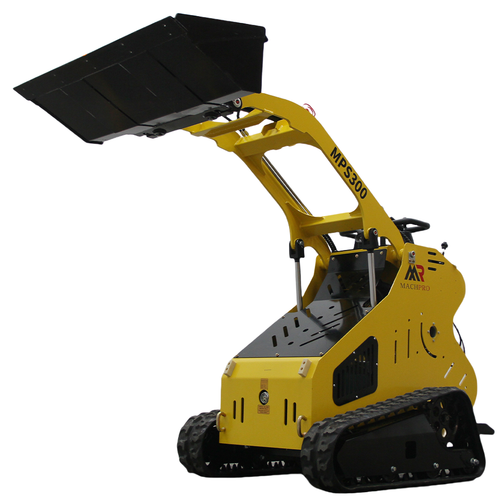 Mini Skid Steer Track Loader 13.5HP GAS Engine Tracked YELLOW Self-pick ...