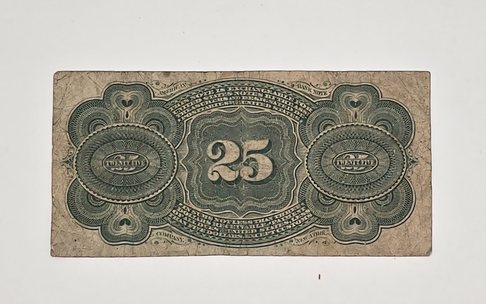 1863 U.S. 25-Cent Fractional Currency Note Fourth Issue | eBay
