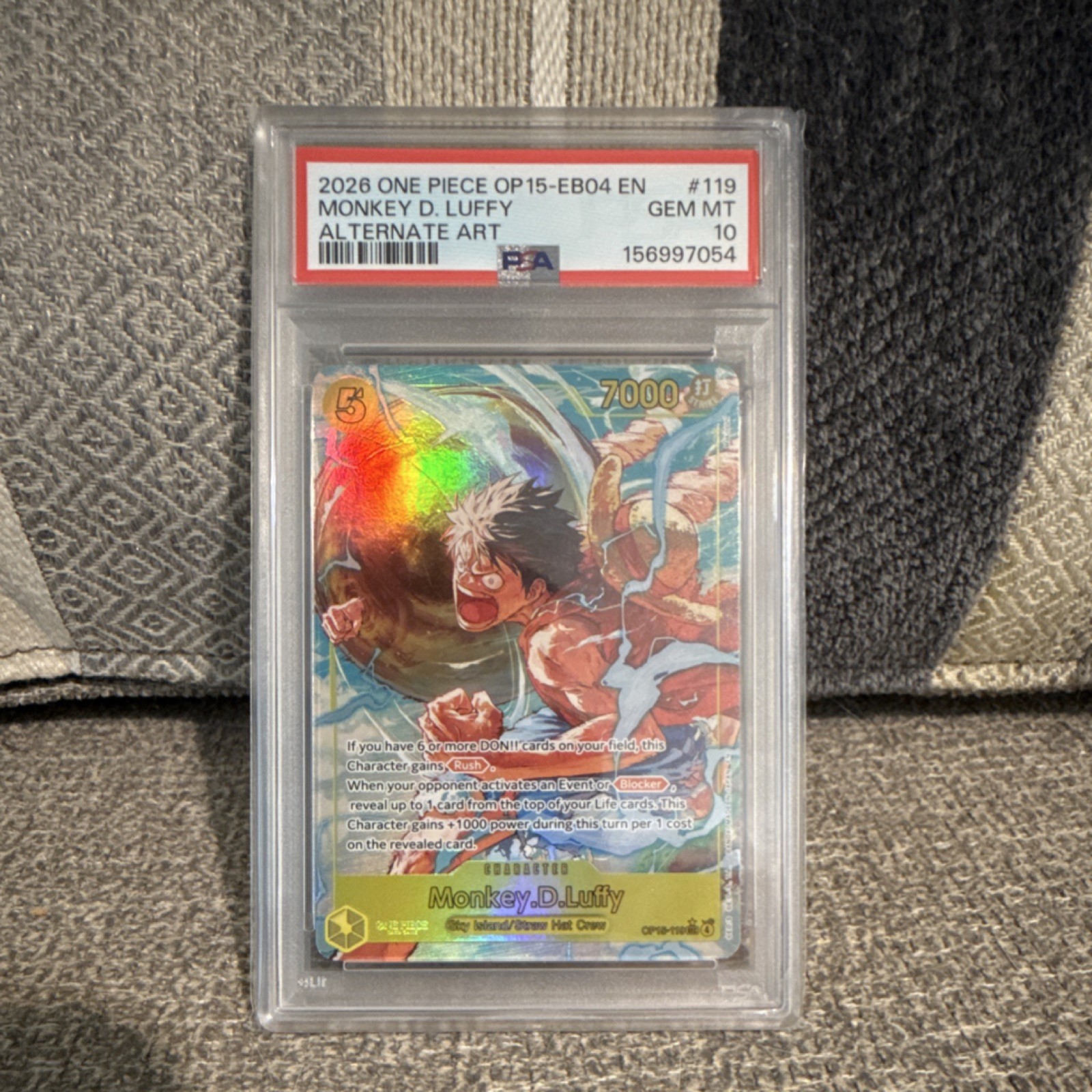 Monkey.D.Luffy (OP15-119) OP15-119 Adventure on Kami's Island Foil for ...