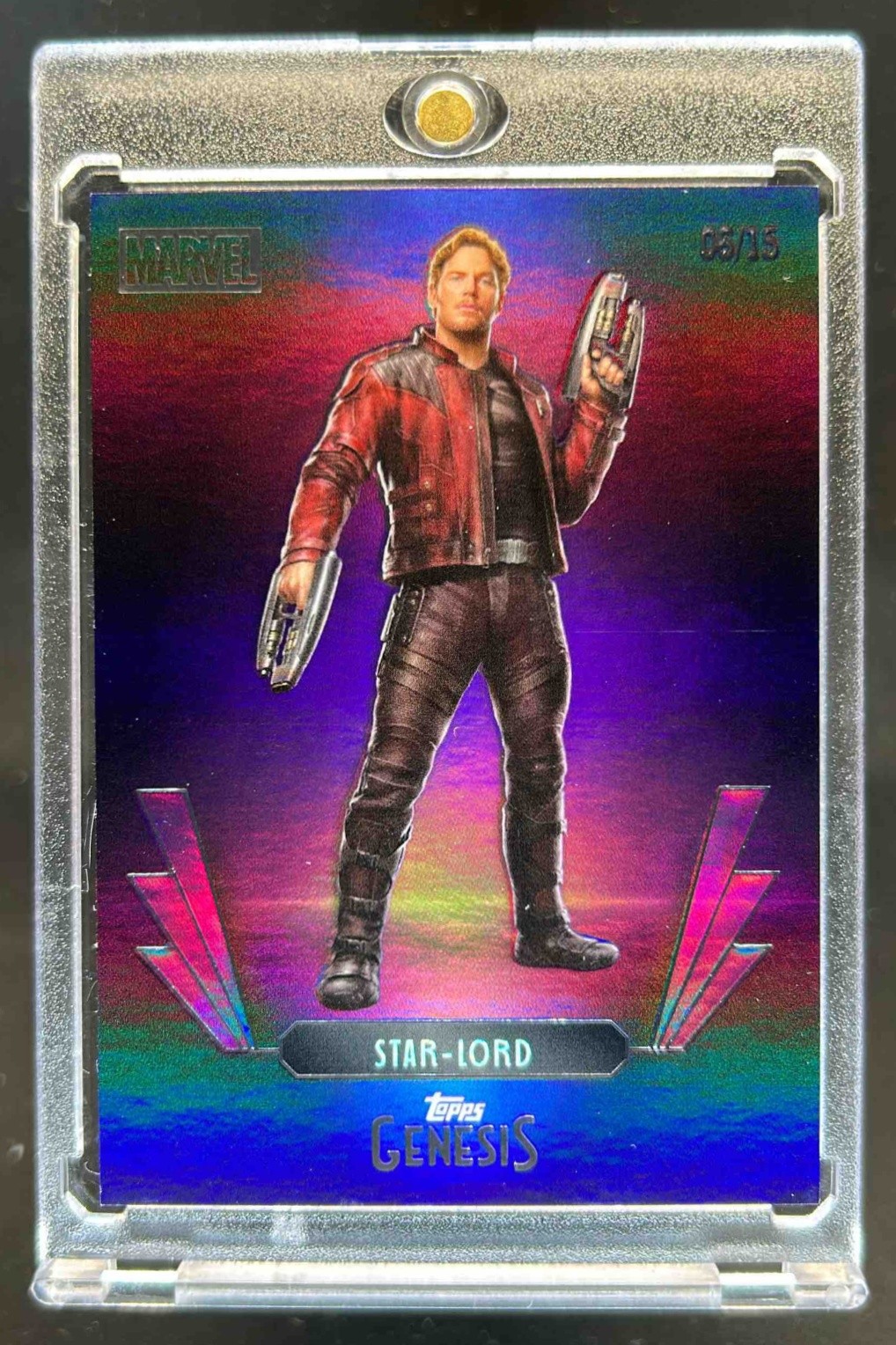 Star-Lord 2025 Topps Disney Genesis #93 Silver Circles /1 Price Guide ...