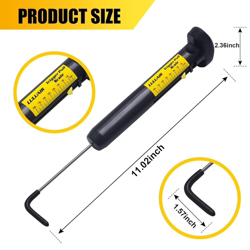 Manual Trigger Pull Scales, Mechanical Trigger Pull Gauge with Values ...