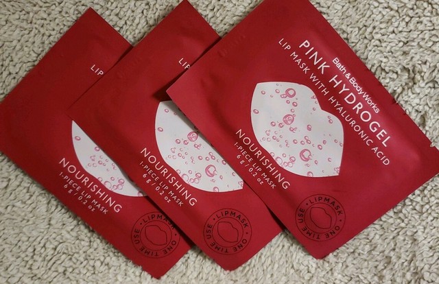Bath & Body Works Pink Hydrogel Lip Mask X5 for sale online | eBay