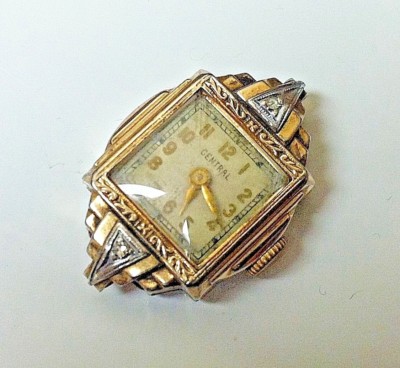 CENTRAL WATCH WITHOUT BAND WITH DIAMONDS | eBay