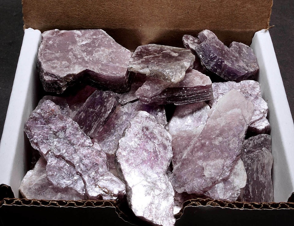 Lepidolite Collection 1/2 LB Layered Lavender Lithium Mica Crystals | eBay