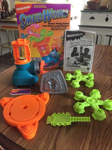 New Rare Un Sealed Nickelodeon Smud Works Smud 13470 Mattel 1995 ...