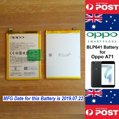 BLP641 GENUINE Battery for OPPO A71 3000mAh Good Quality - Local Seller ...