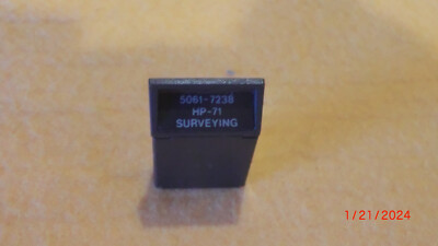 Vintage Surveying Module For HP-71B Calculator | eBay