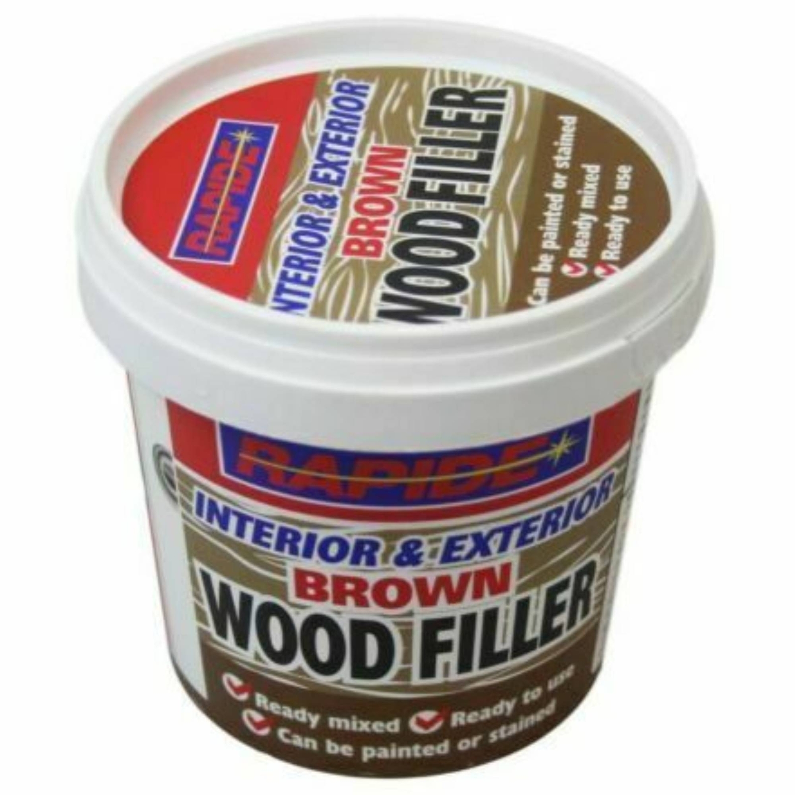 Rapide 2634 Interior & Exterior Wood Filler - 500g for sale online | eBay