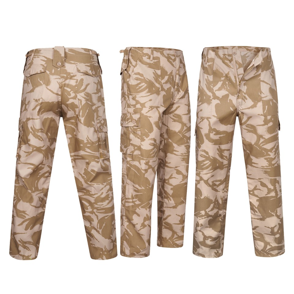 Combat Trouser US Army Military M65 Style Camo Cargo BDU SAS Ranger ...