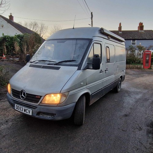 MERCEDES SPRINTER 211CDI CAMPER VAN MOTORHOME MEDIUM WHEEL BASE MWB ...