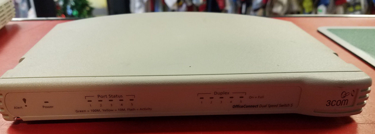 3com OfficeConnect Dual Speed Switch 5 | eBay