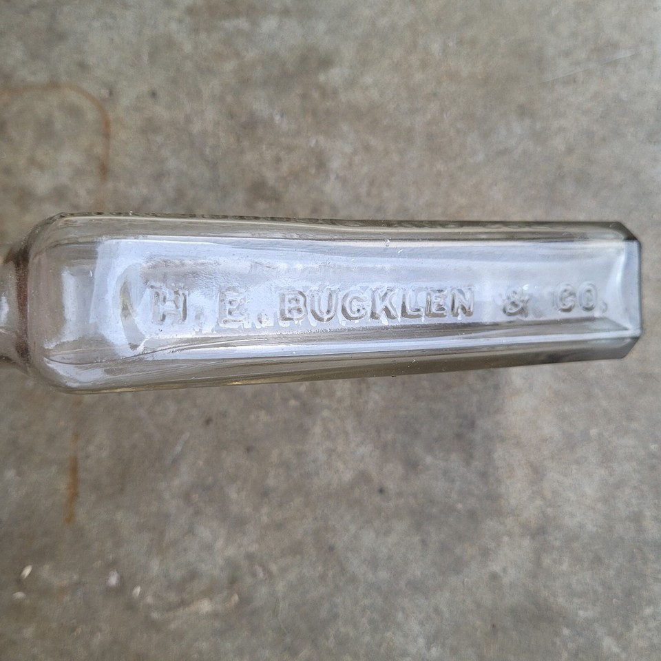 Vintage Dr Kings New Discovery Medicine Bottle H.E. Bucklen Chicago, IL ...