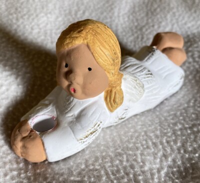 Original Singer Engel Moni liegend ca. 10 cm ohne Kerze 2cc021 | eBay