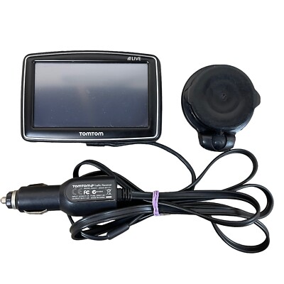 TOMTOM XL Live Canada 310 Car Navigation 3.5" GPS Bundle w/Mount & Car ...