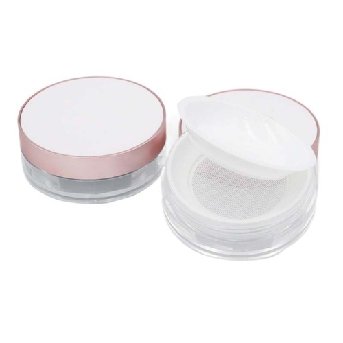 Portable Cosmetics Container Plastic Bulk Powder Box Empty Powder Case ...