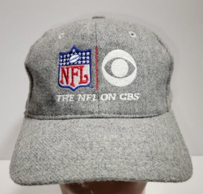 "The NFL On CBS" Strapback Baseball Cap Hat-Quake City brand- One size ...