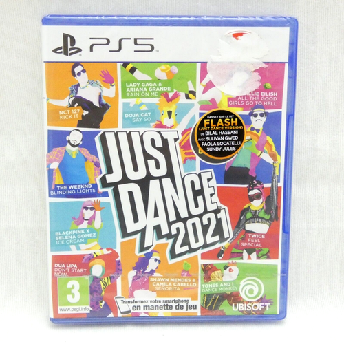 JUST DANCE 2021 JEU PS5 CONSOLE PLAYSTATION 5 PAL VF FAMILLE NEUF SOUS ...