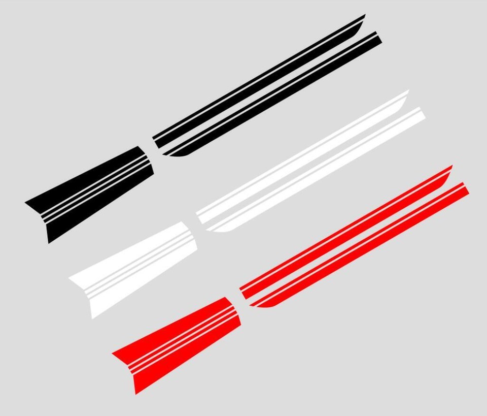 Racing Stripe Hood Car Sticker Side Door Decal For MINI Clubman F54 ...