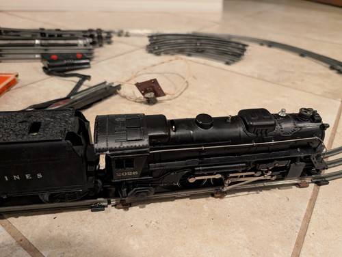 Lionel Post War Train Set, 6446WX, 6019, 6026, 6040, 6041, Switch, 30 ...