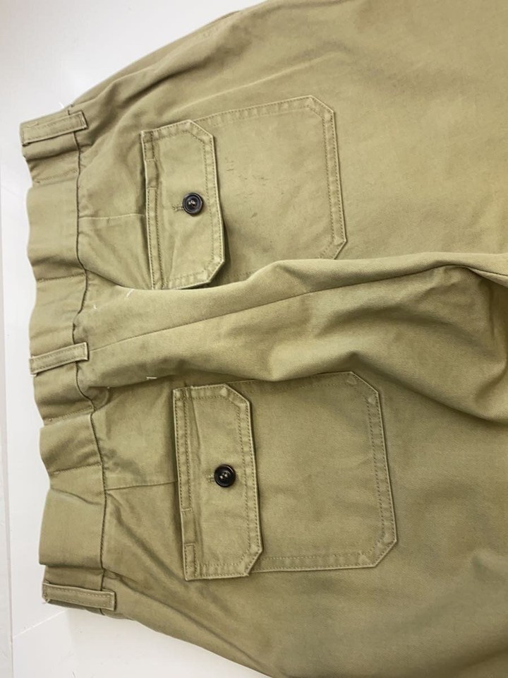 Maison Margiela Other Bottom 44 Cotton KHK Plain S50KA0452 Used | eBay UK