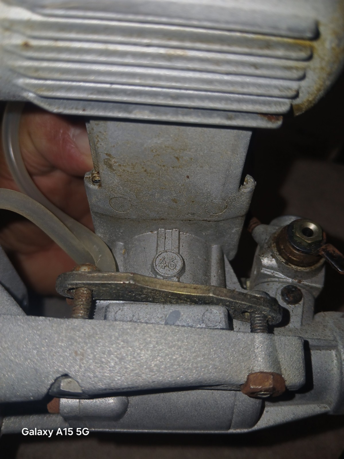 OS MAX 46 SF RC ENGINE VINTAGE 873 MUFFLER | eBay