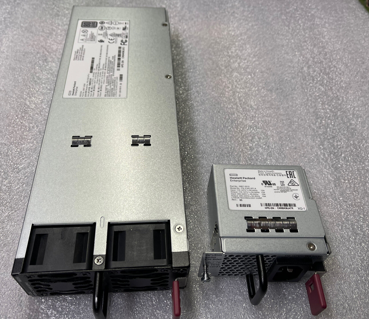 R0X35A HP ARUBA 6400 1800W AC POWER SUPPLY With C16 Inlet USED | eBay