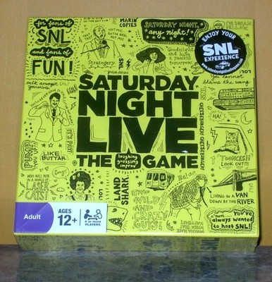 2010 Saturday Night Live Board Game (SNL: Through The Years) New Sealed ...