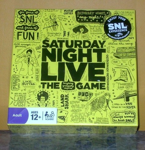 2010 Saturday Night Live Board Game (SNL: Through The Years) New Sealed ...