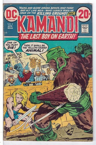 Kamandi (Vol 1) The Last Boy On Earth #5 ( Vgd Moins (VG RS003 Comics ...