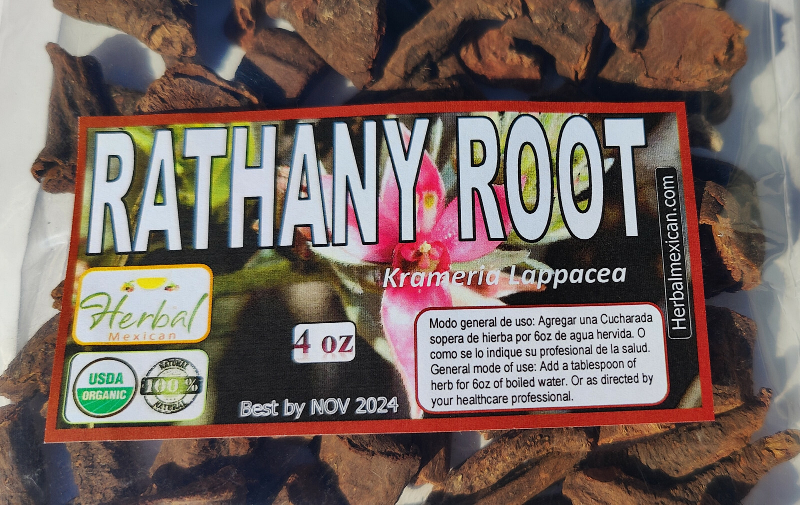 Rhatany Root - Krameria L, Peruvian Rhatany,rhatany Herbs/tea, ratania ...