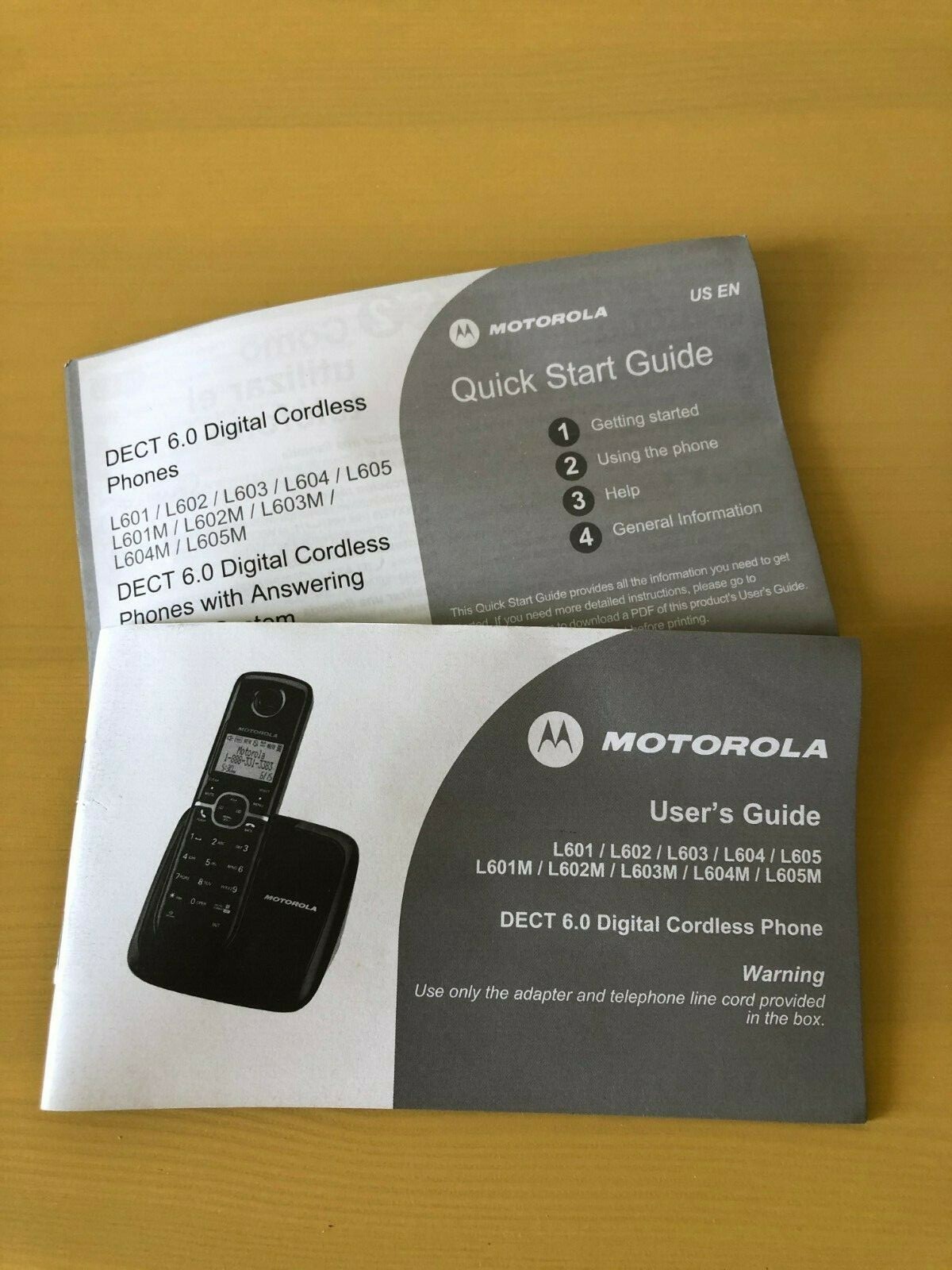 Motorola L601 1.9 GHz 4 Lines Cordless Phone for sale online | eBay