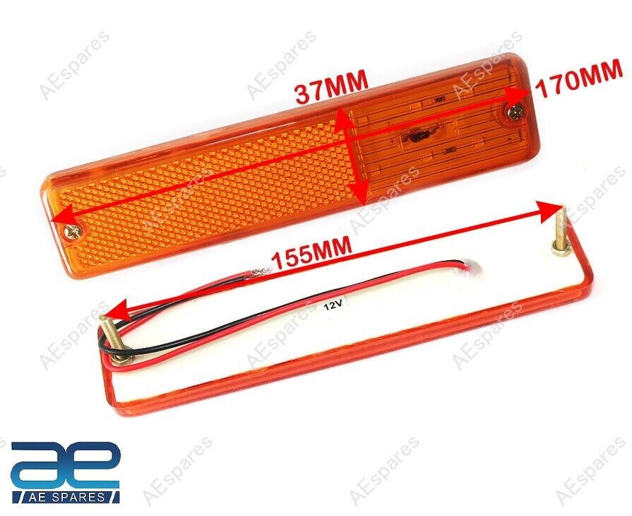 Turn Signal Side Indicator LED Light Set For Mahindra Thar MM540 ...