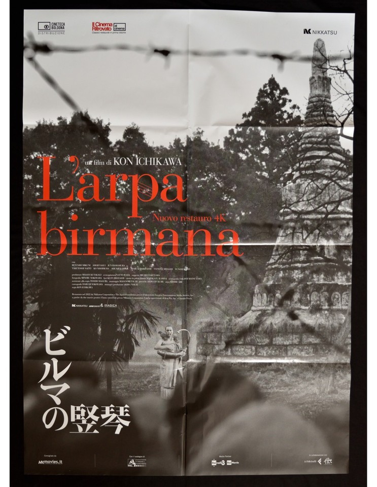 Poster L'ARPA BIRMANA Kon Ichikawa Akira Ifukube Tatsuya Mihashi Shoy Tasui M | eBay
